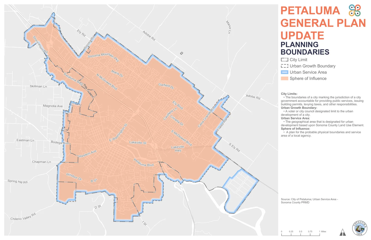 Maps — Petaluma General Plan Update
