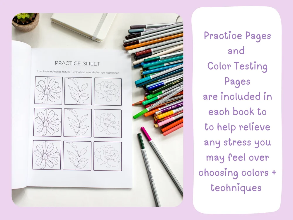 Charming Escape Cute + Easy Adult Coloring Book — The Swimming Owl