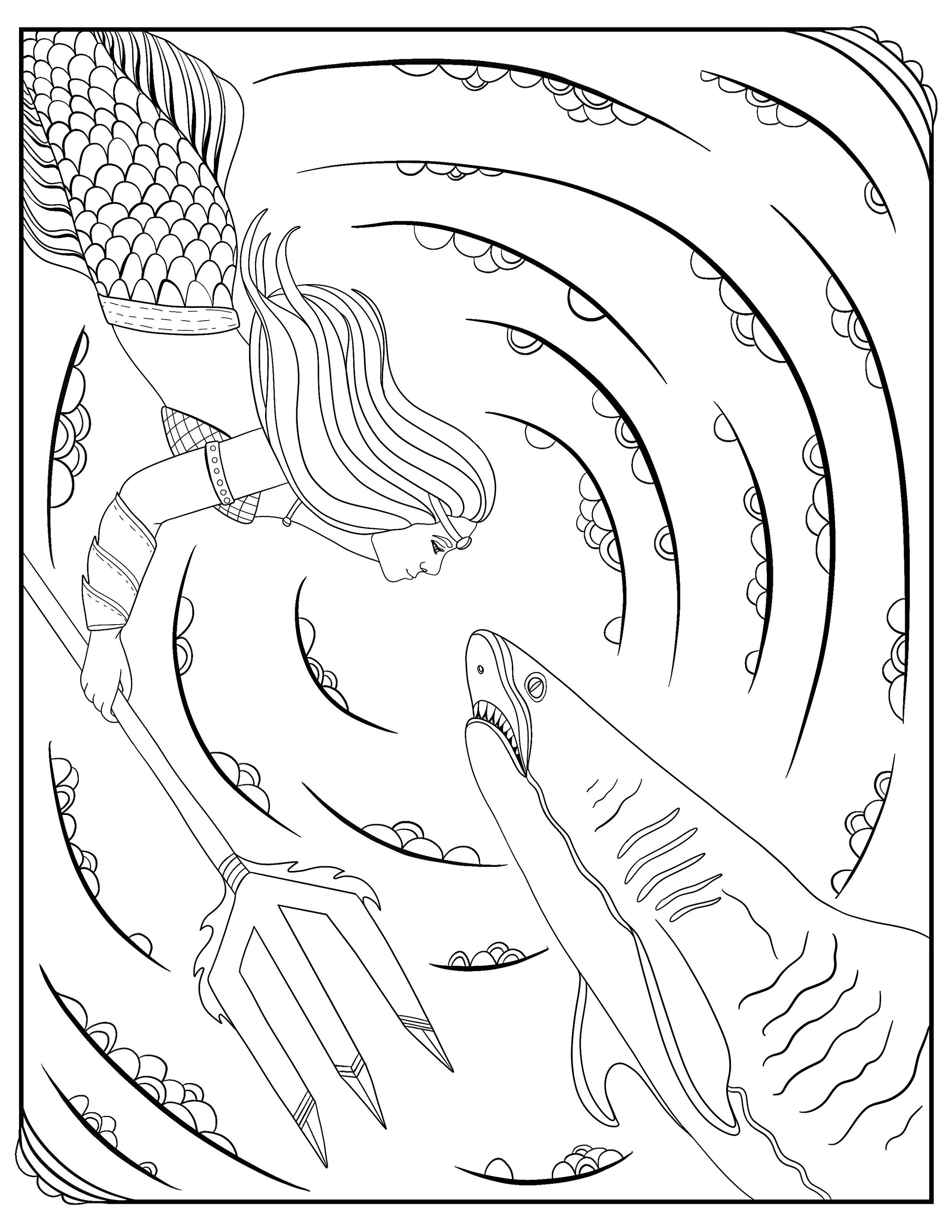 I’M PUBLISHED! Magical Merfolk Coloring Book — The Swimming Owl