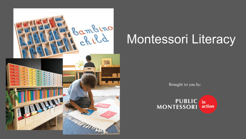 Literacy Tools — Public Montessori in Action International