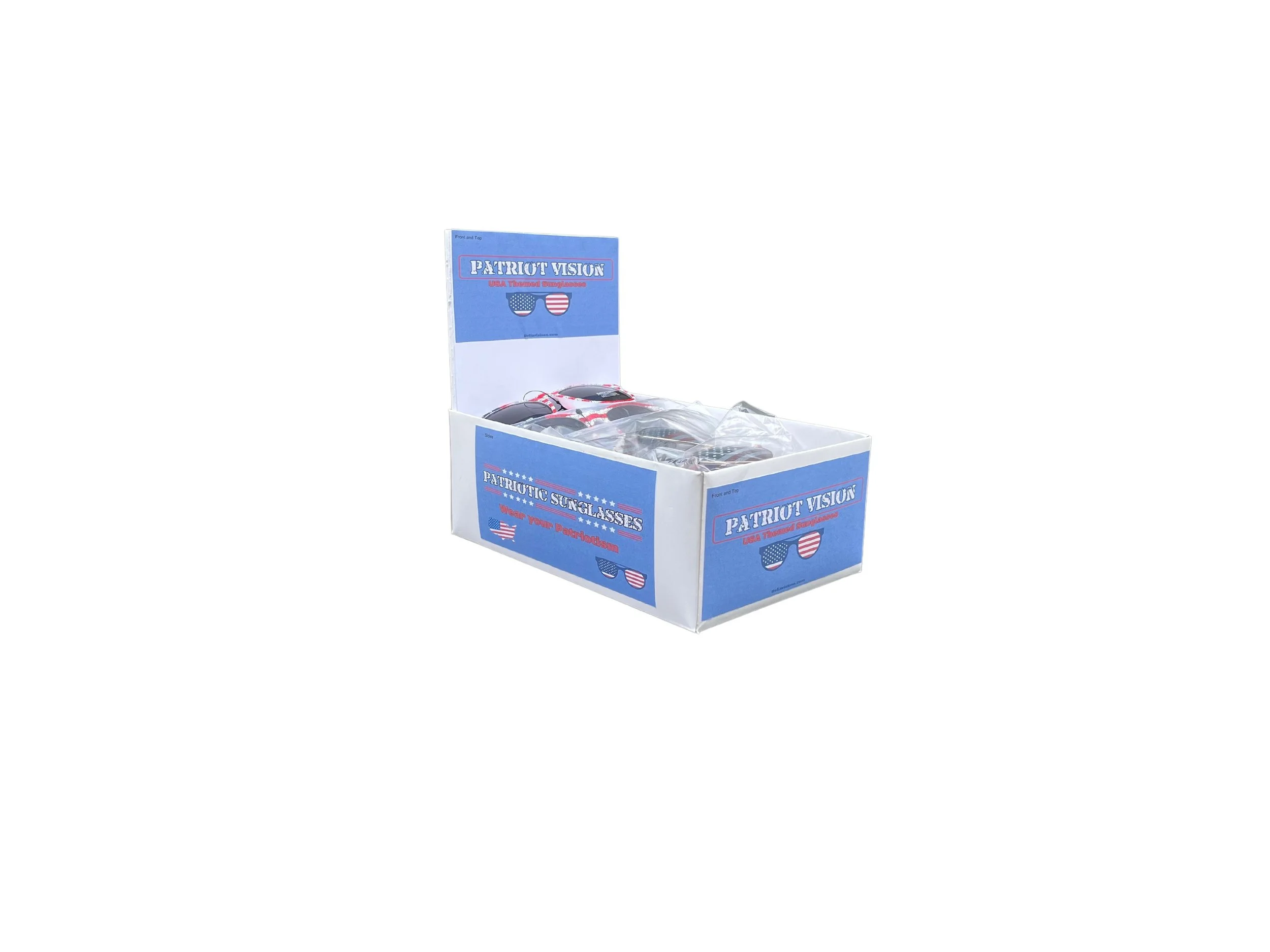 Patriot Vision USA Themed Sunglasses Package — Bellavisions Inc.