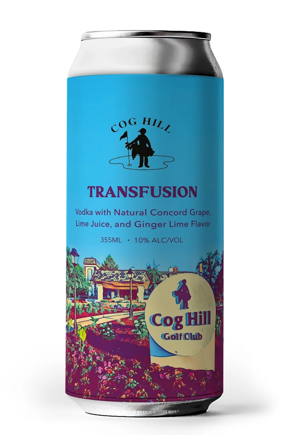 Cog Hill Golf Club Transfusion Blue Blazer