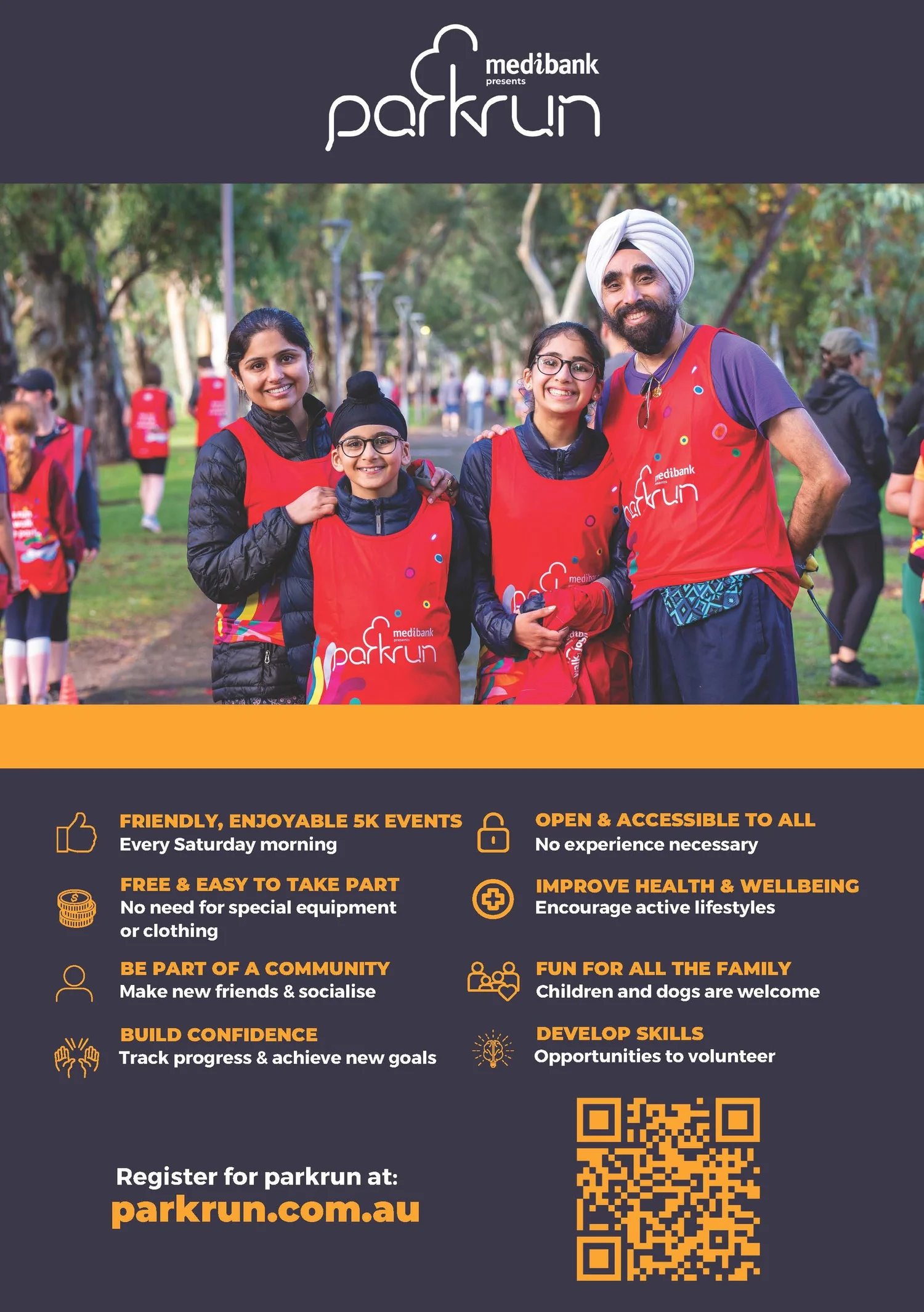Let's get active | Please join us at parkrun — Clifford Craig Foundation