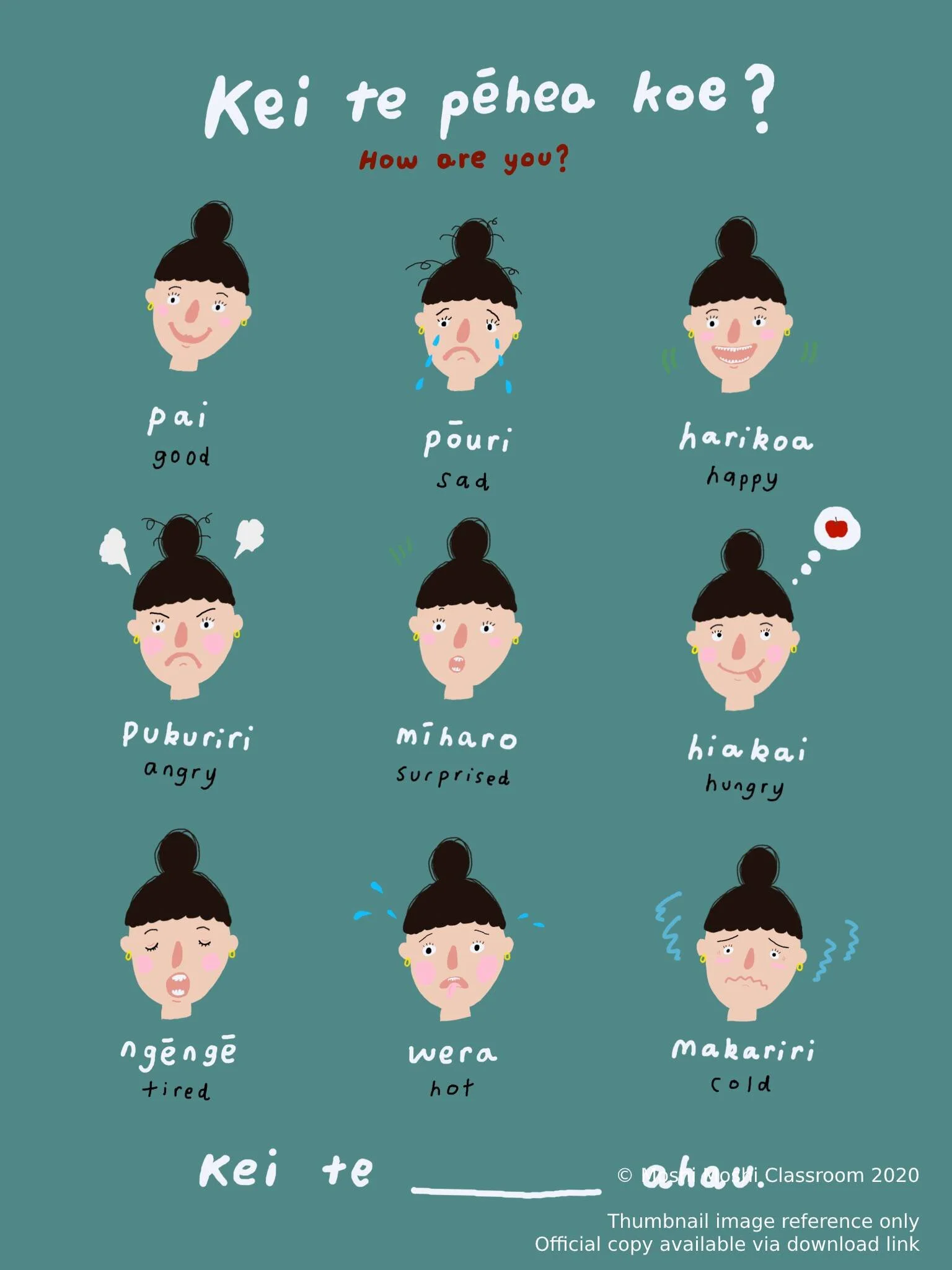 Kei te pēhea koe? — Moshi Moshi Classroom