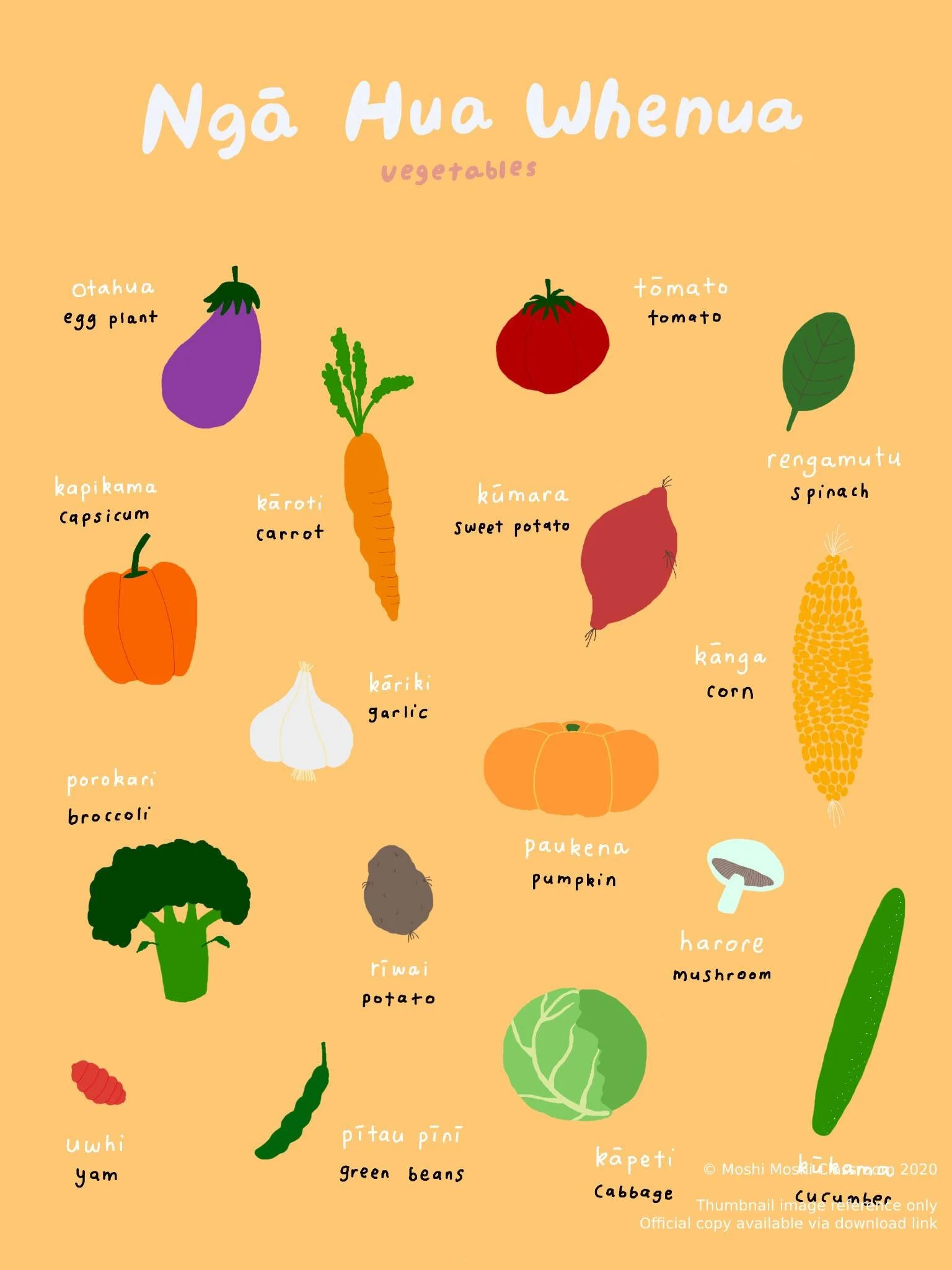 Ngā Hua Whenua — Moshi Moshi Classroom