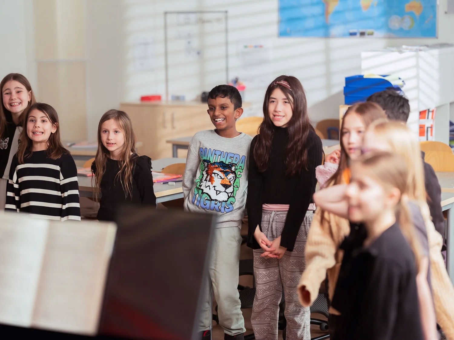 Guide till sång i skolan — Sjungande barn
