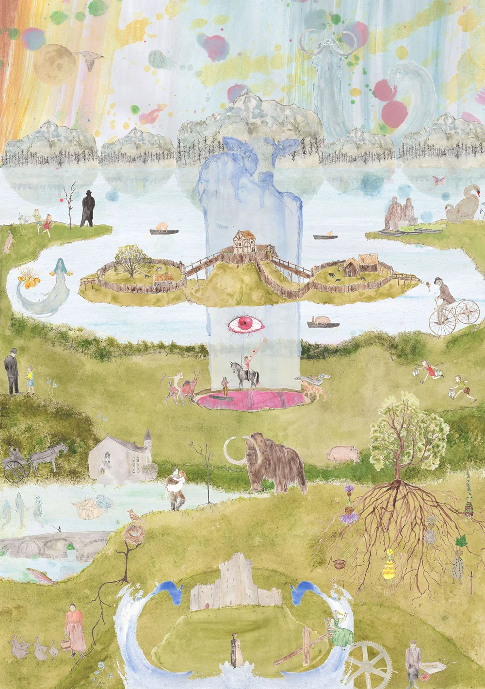Turbet Island Dreamscape — Jackie O'Neill Art Studio | Cavan, Ireland