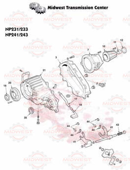 NP233 Transfer Case — Midwest Transmission Center