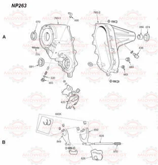 NP263 Chevrolet GMC Transfer Case — Midwest Transmission Center