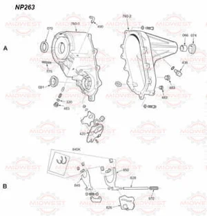 NP263 Chevrolet GMC Transfer Case — Midwest Transmission Center