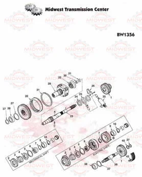 BW1356 Transfer Case Ford
