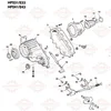 NP231, NP233, NP241 & NP243 Transfer Case Parts Illustration