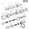 NP231, NP233, NP241 & NP243 Transfer Case Parts Illustration