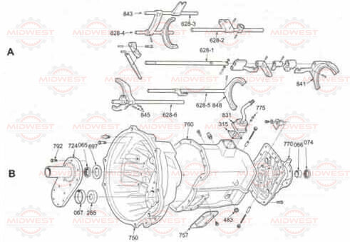 NV5600 Dodge 6 Speed Manual Transmissions — Midwest Transmission Center
