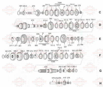NV5600 Dodge 6 Speed Manual Transmissions — Midwest Transmission Center