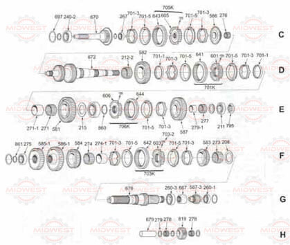 NV5600 Dodge 6 Speed Manual Transmissions — Midwest Transmission Center