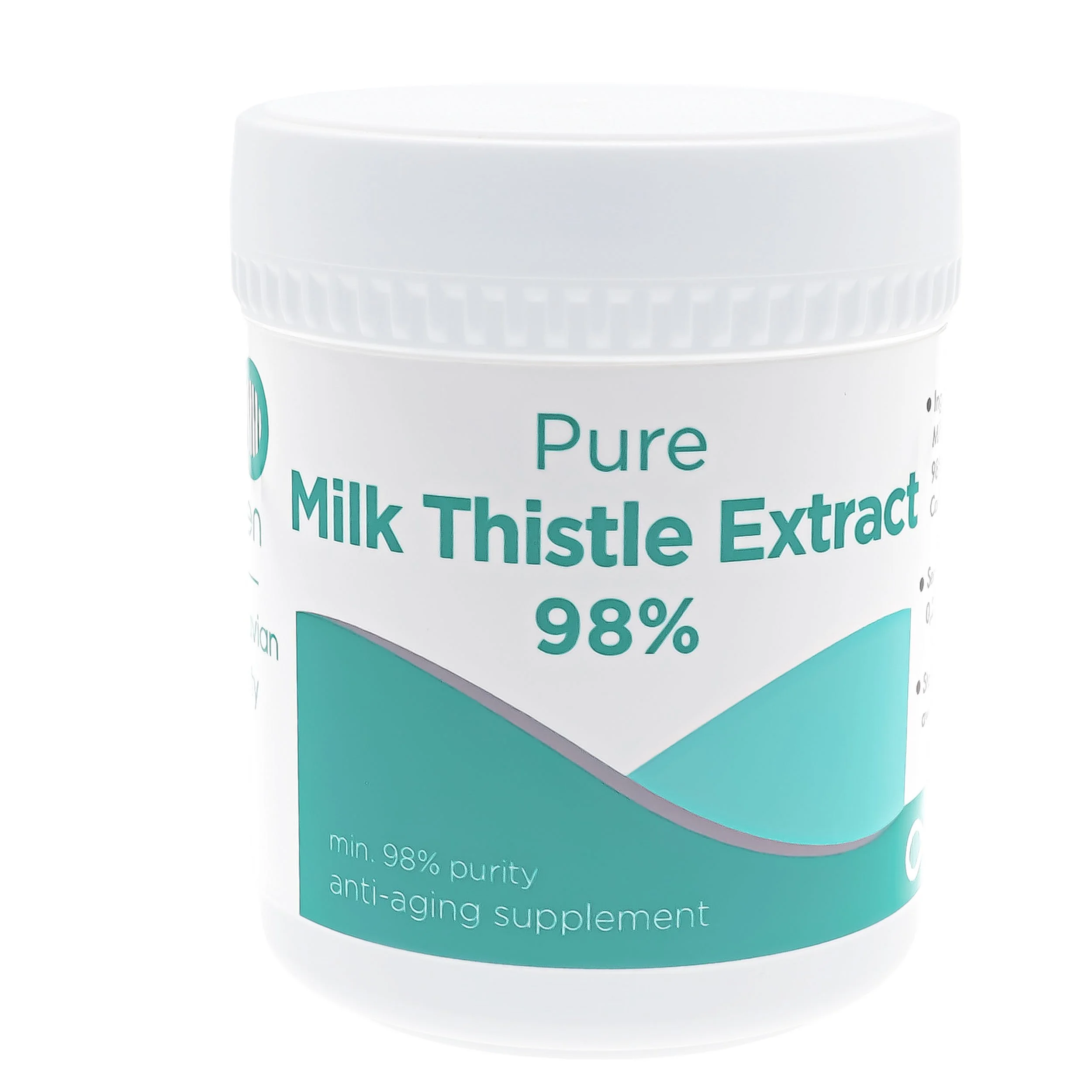 Milk Thistle Extract 98 Tested For Purity And Heavy Metals In An