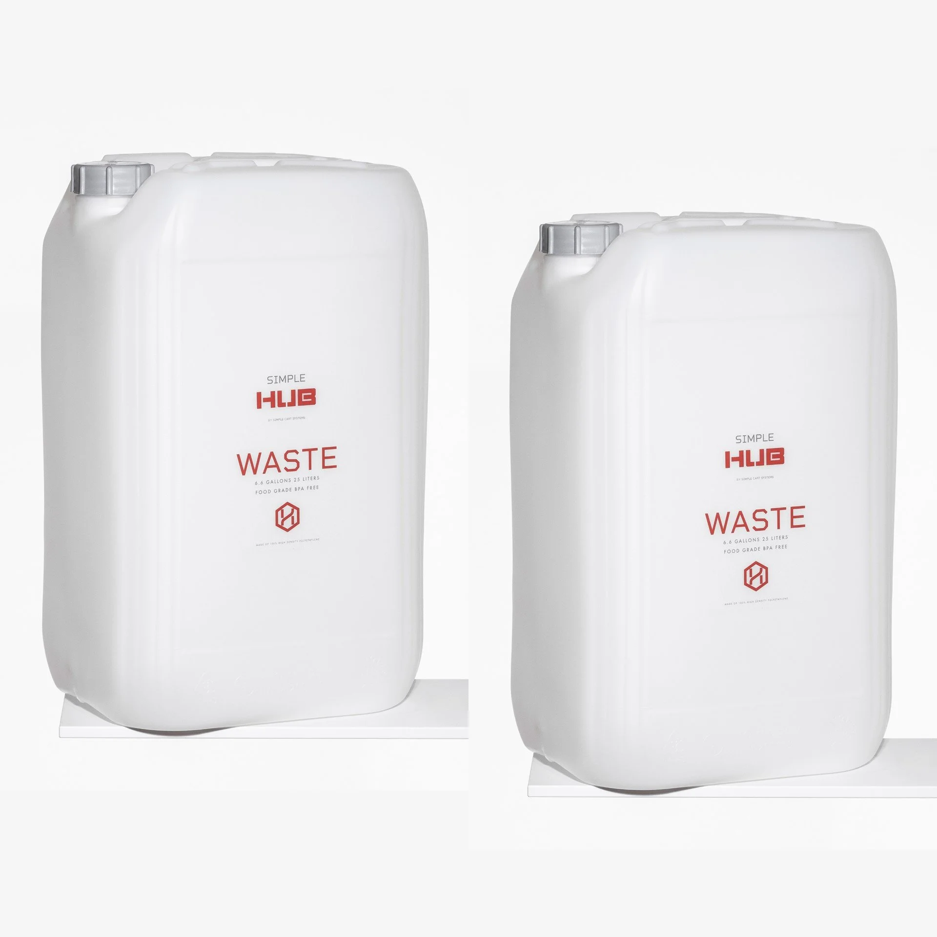Waste Water Tank Bundle — Simple Cart Systems