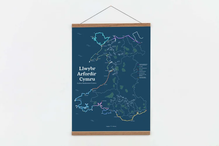 Marilyns Cymru | The Welsh Marilyns A3 Poster — Casgliad - Contemporary ...