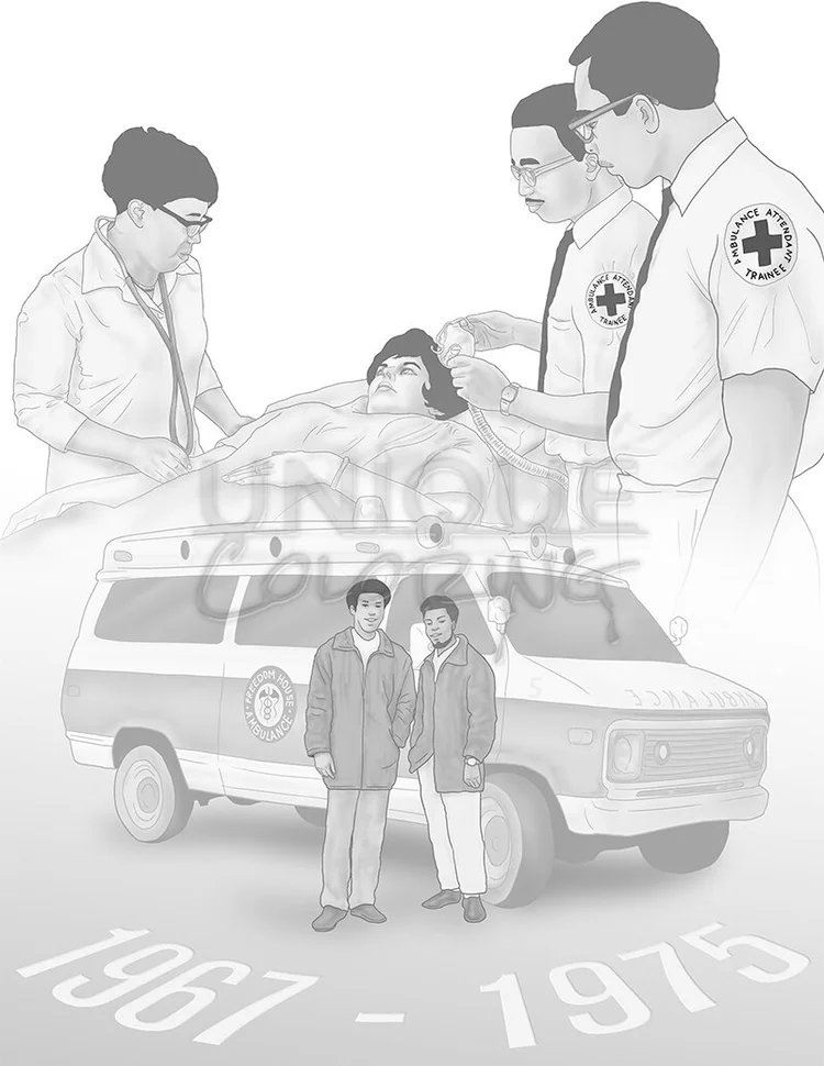 Freedom House Ambulance Service — Unique Coloring