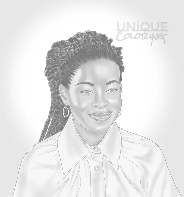 Amanda Gorman — Unique Coloring