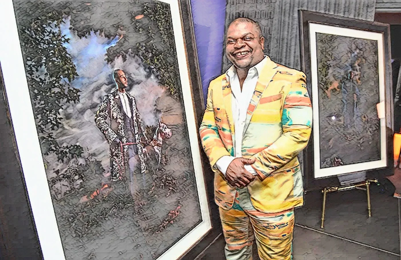 Kehinde Wiley: The Master Portrait Painter — Unique Coloring