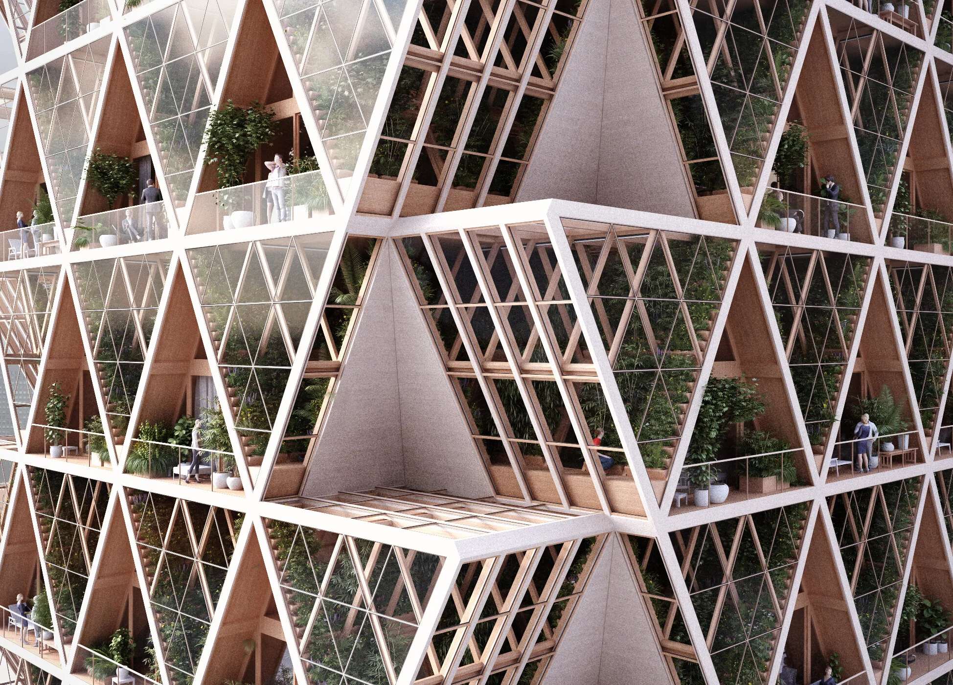 Vertical farmhouse reconnects cities with agriculture