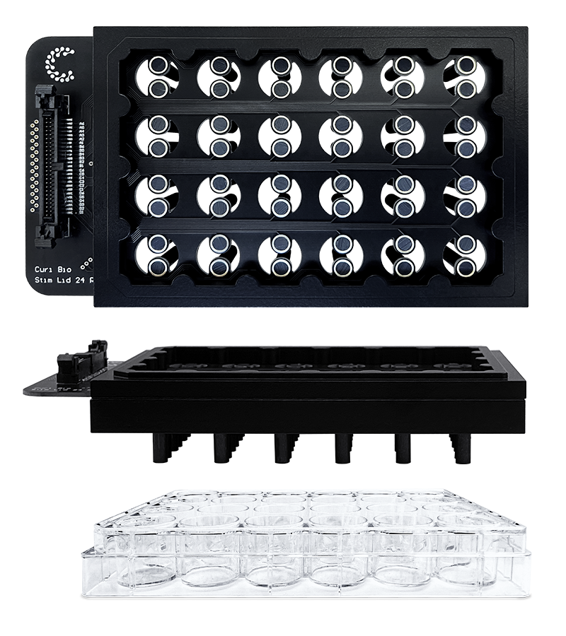 Mantarray Stimulation Lid — Curi Bio