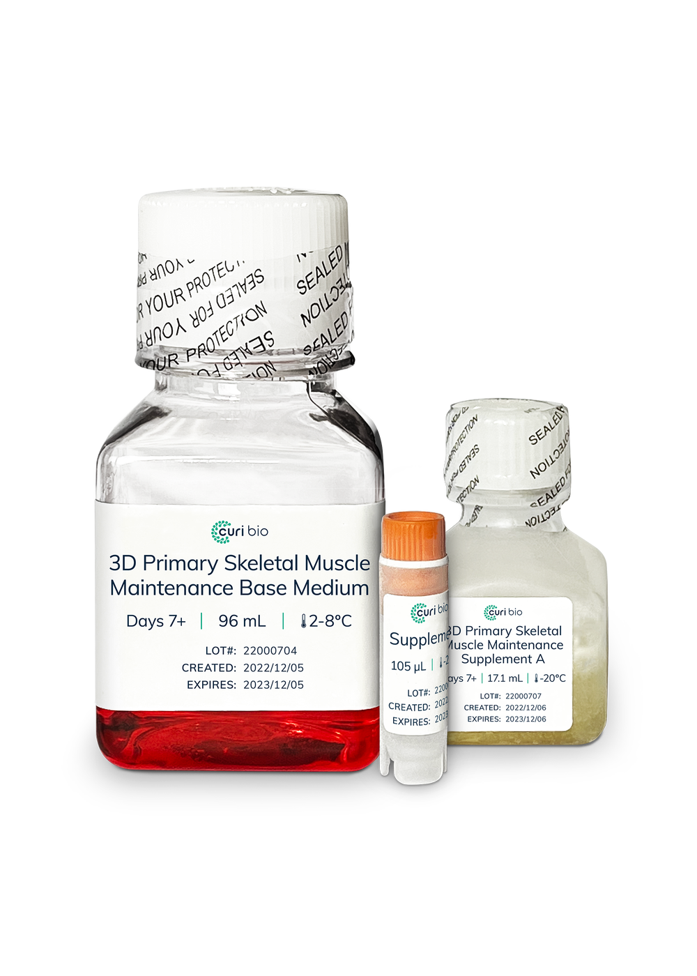 3D Skeletal Muscle Tissue Media — Curi Bio