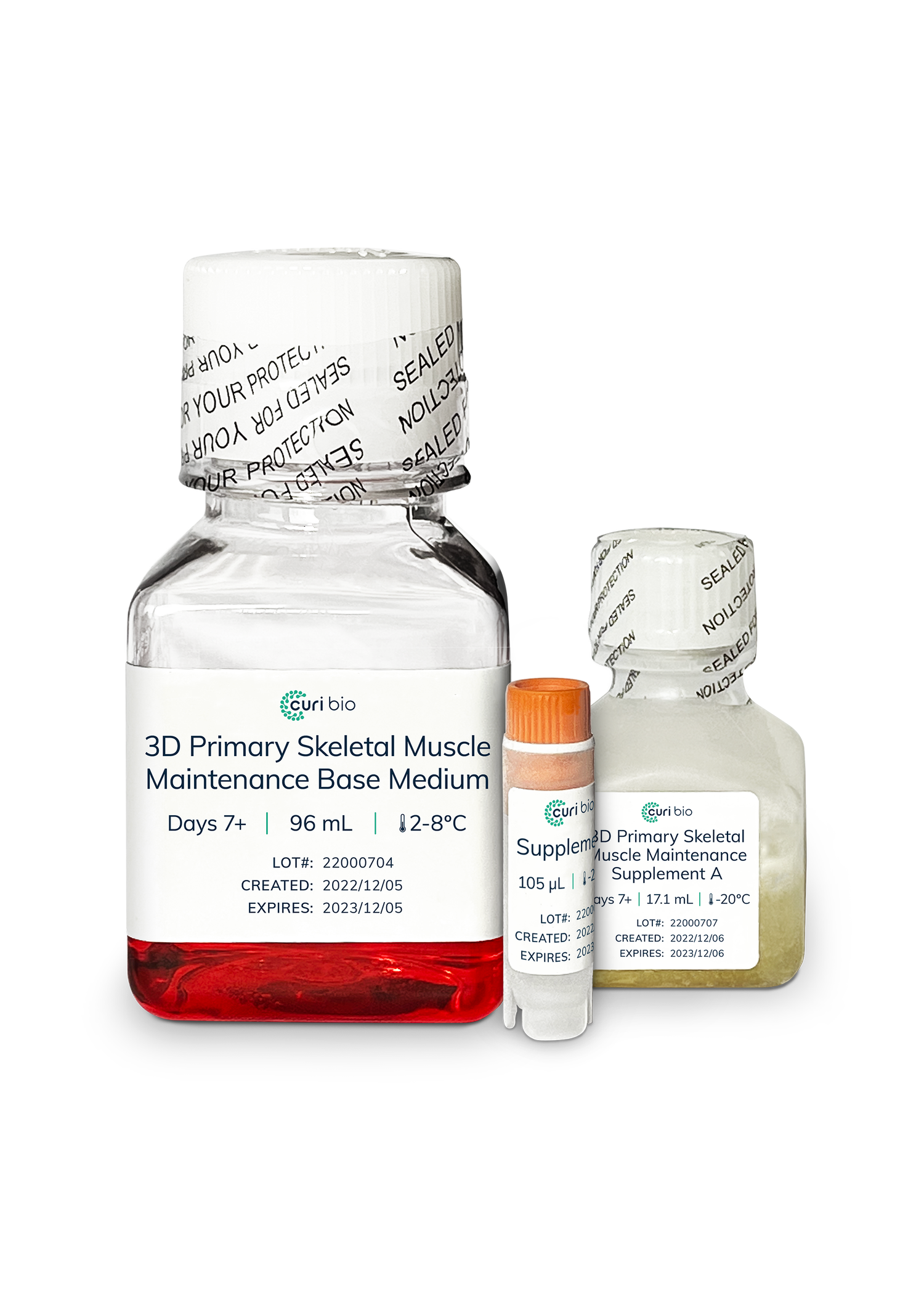 3D Skeletal Muscle Tissue Media — Curi Bio