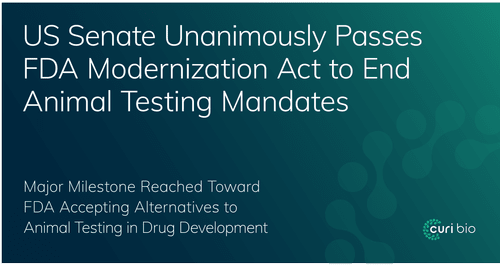 US Senate Unanimously Passes FDA Modernization Act to End Animal ...