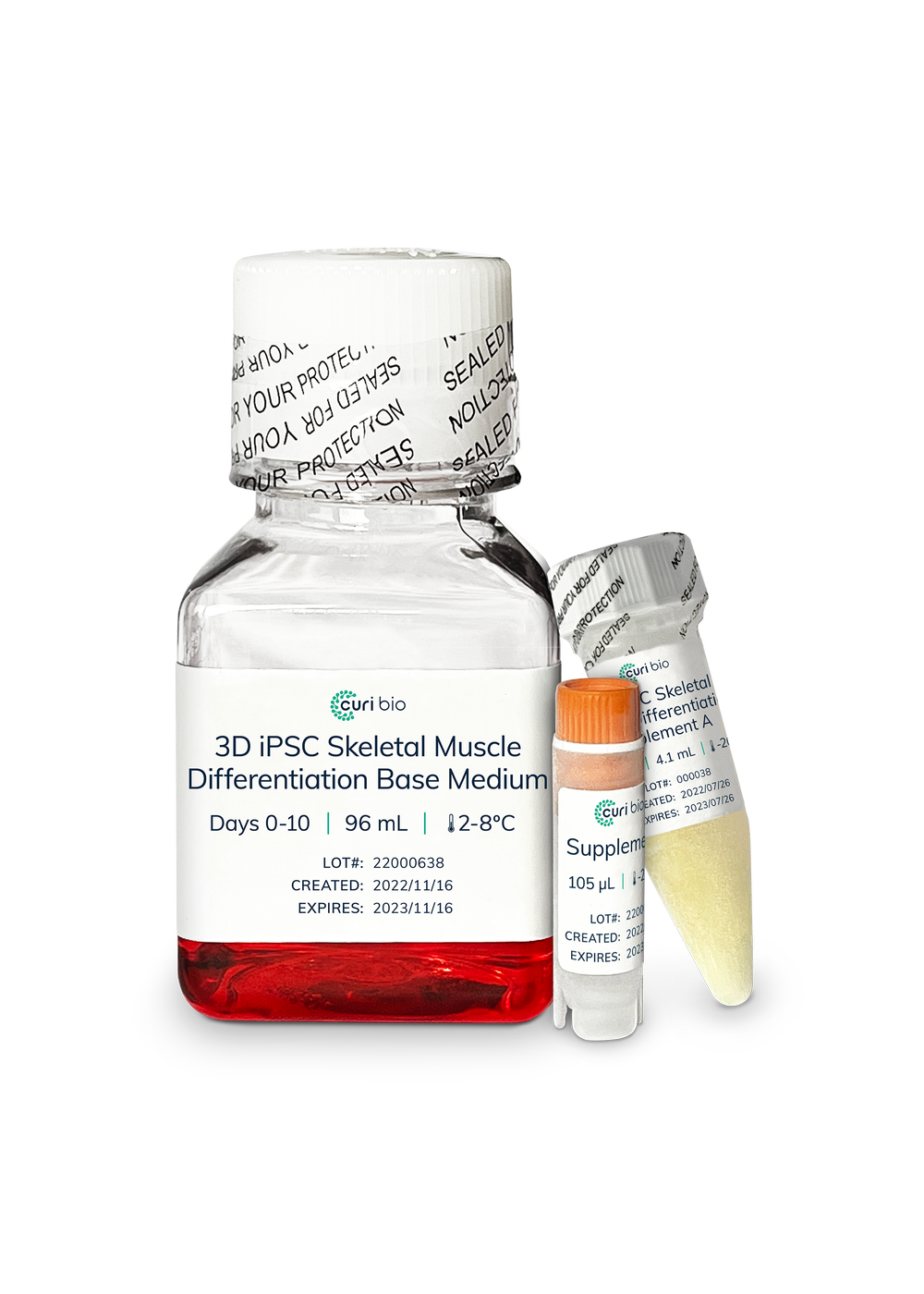 3D Skeletal Muscle Tissue Media — Curi Bio