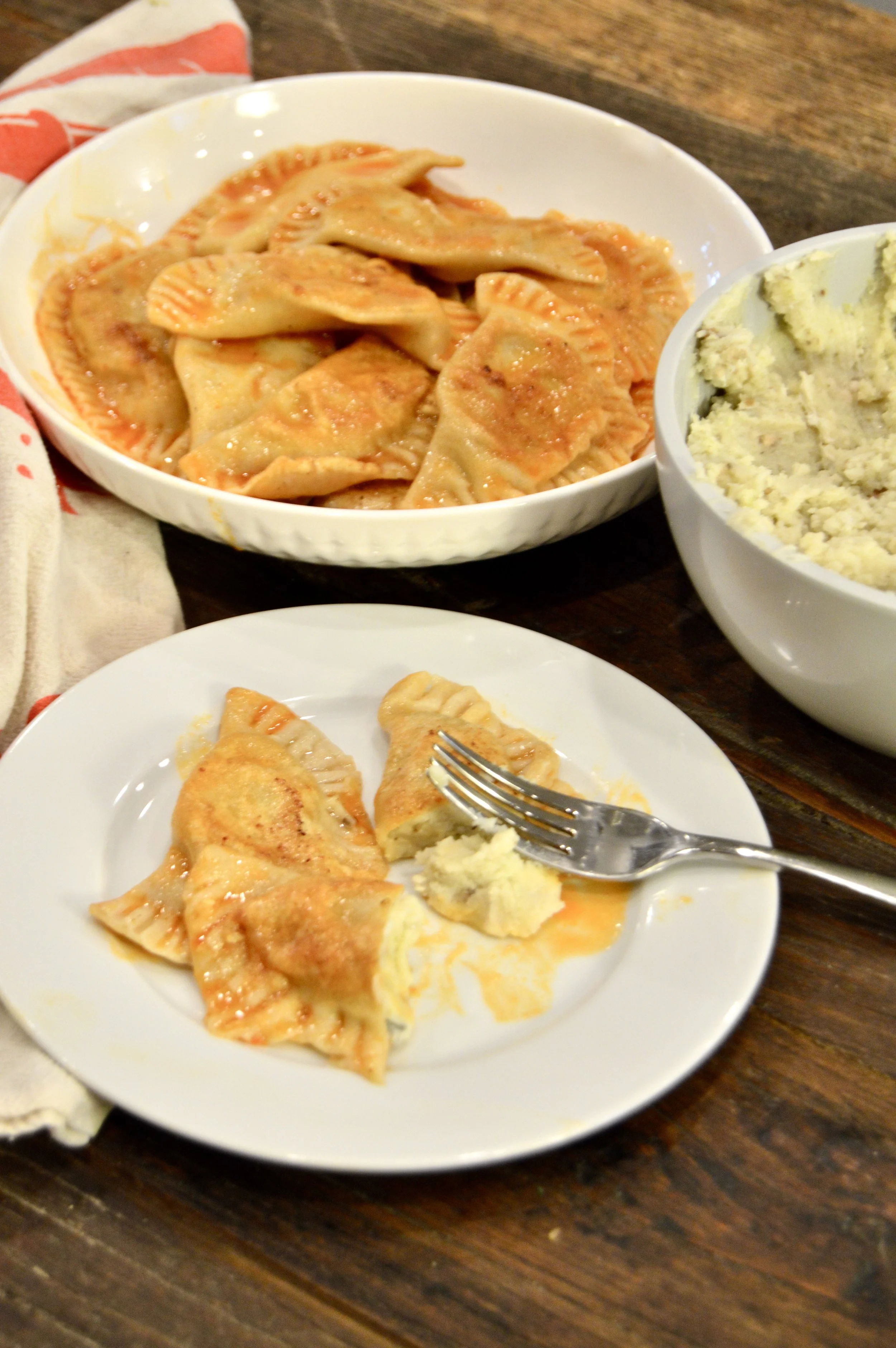 Blue cheese potato pierogi — jonathan bardzik.com