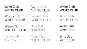 Write Club — Alexandra Lunn Studio