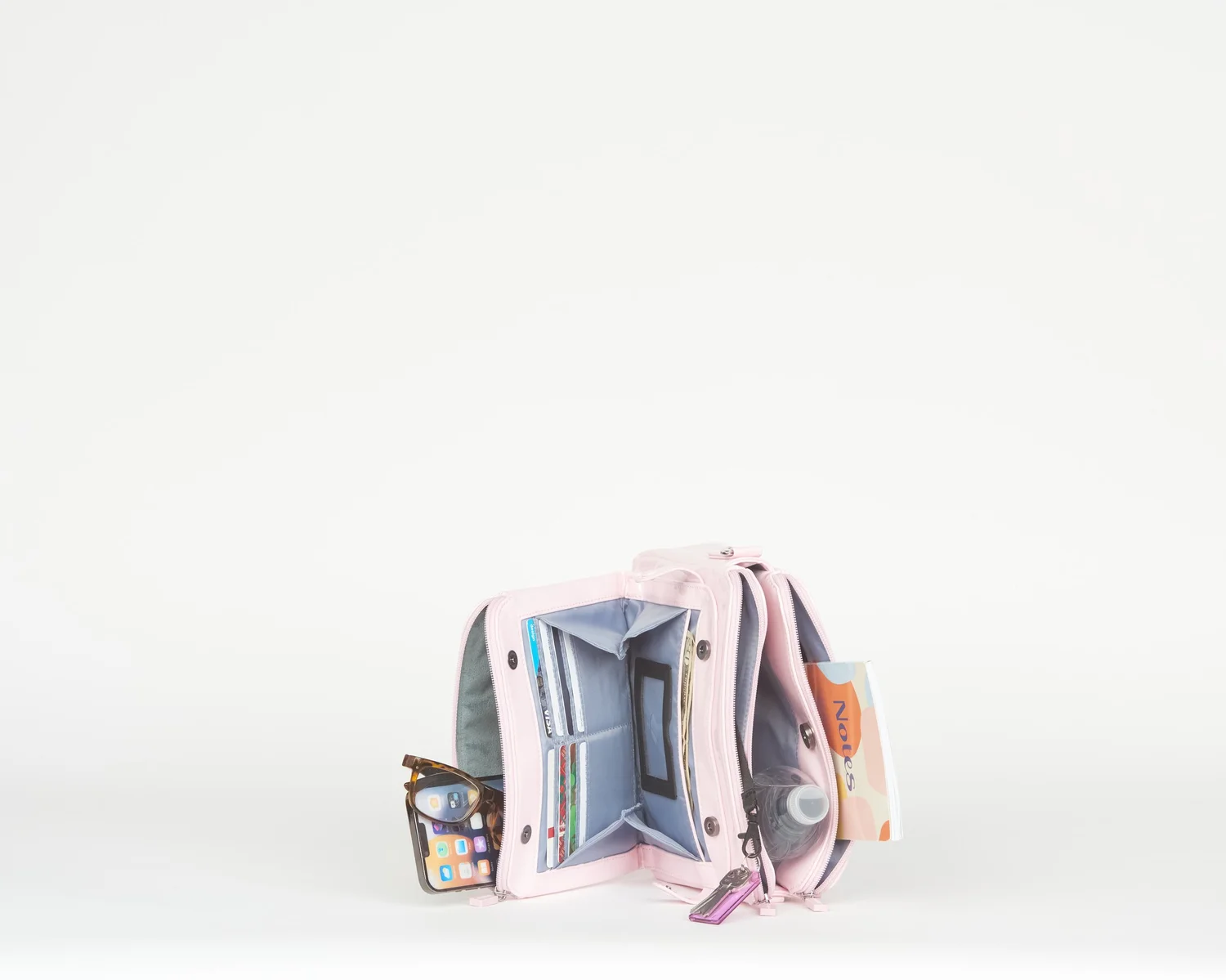 THE CHAMPION CROSSBODY WITH PADDED SHOULDER STRAP - BLACK — IHKWIP