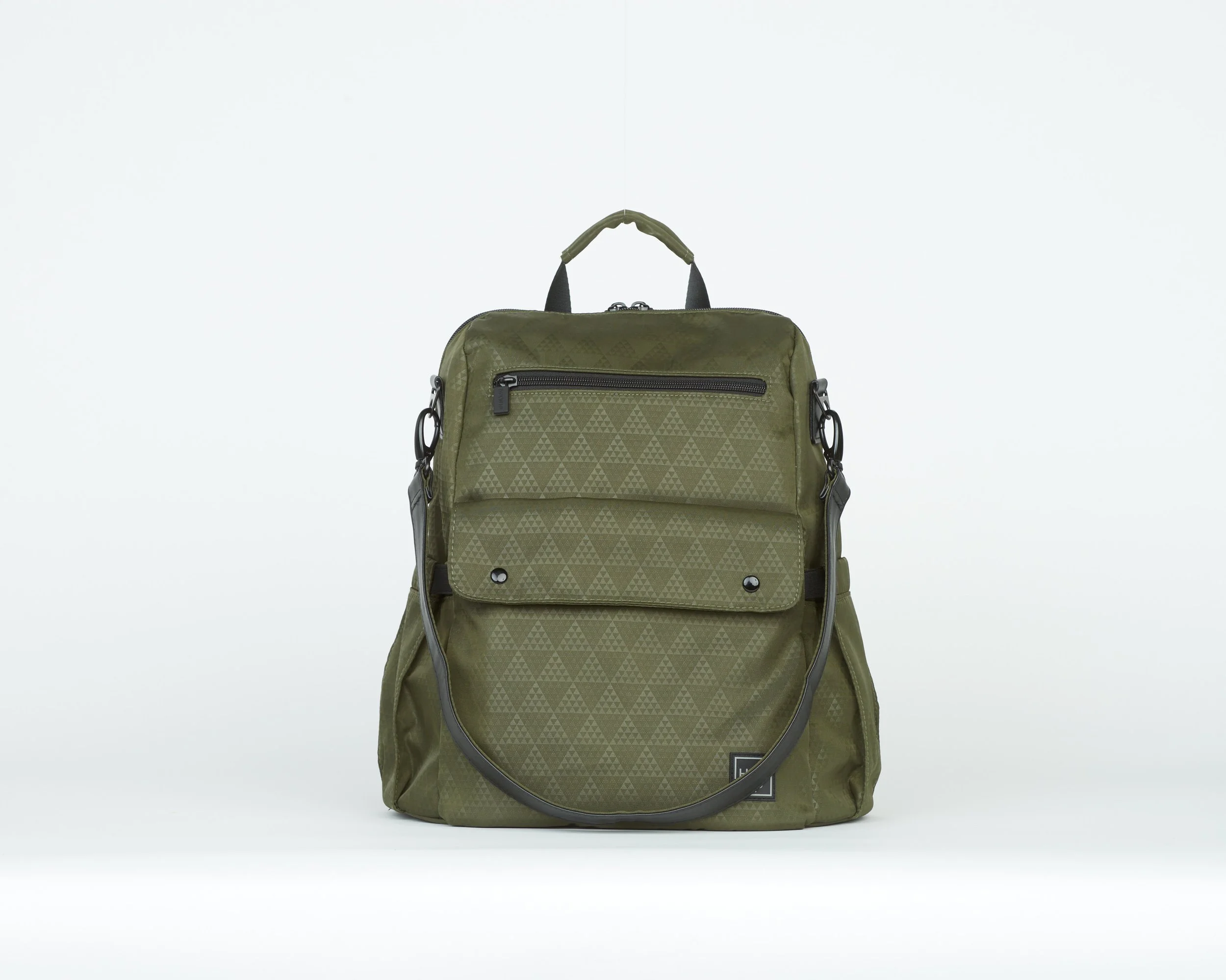 THE CONVERTIBLE BACKPACK - MILITARY OLIVE — IHKWIP