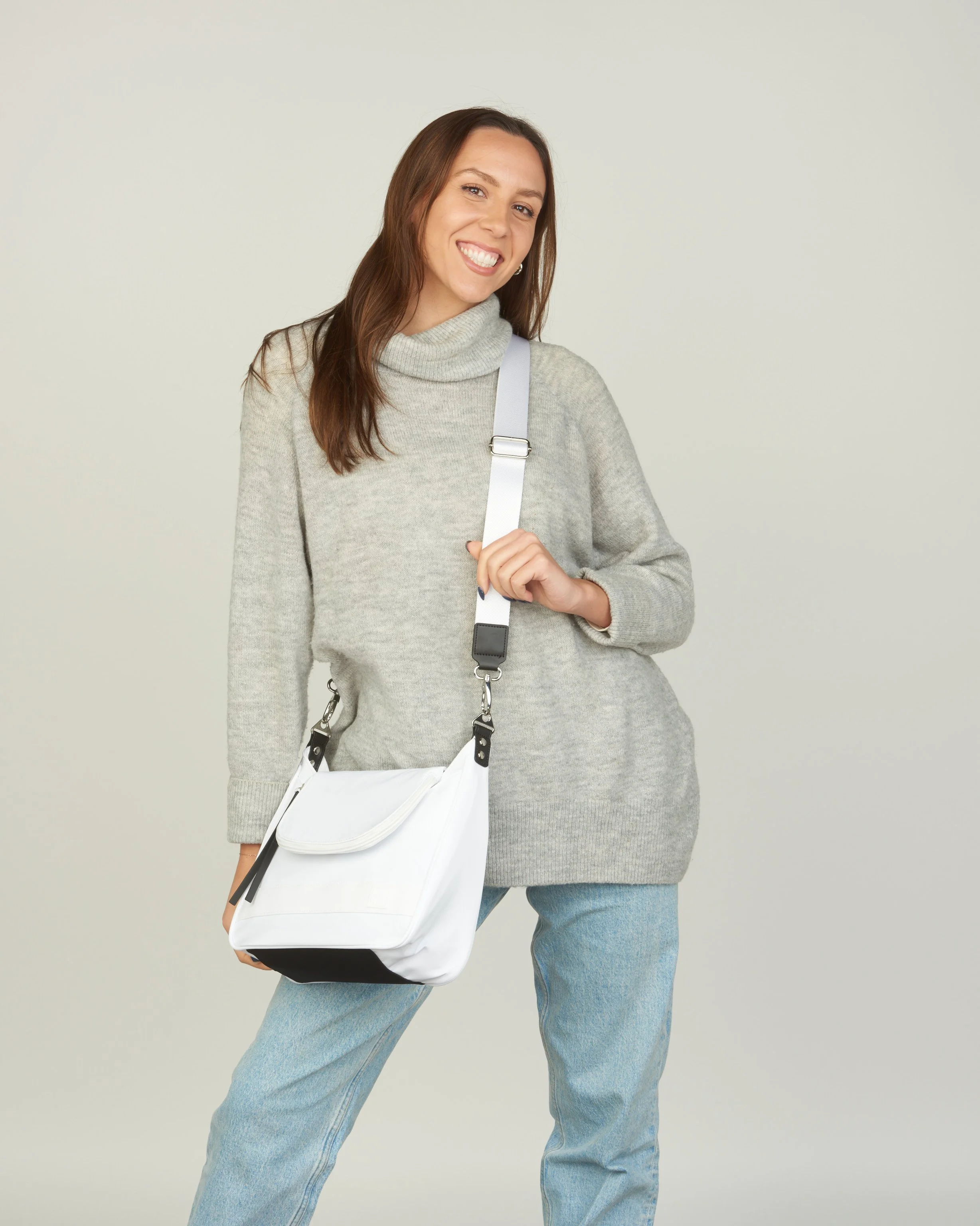 THE QUILTED EVERYDAY SHOPPER TOTE WITH CROSSBODY STRAP - MILITARY OLIVE ...