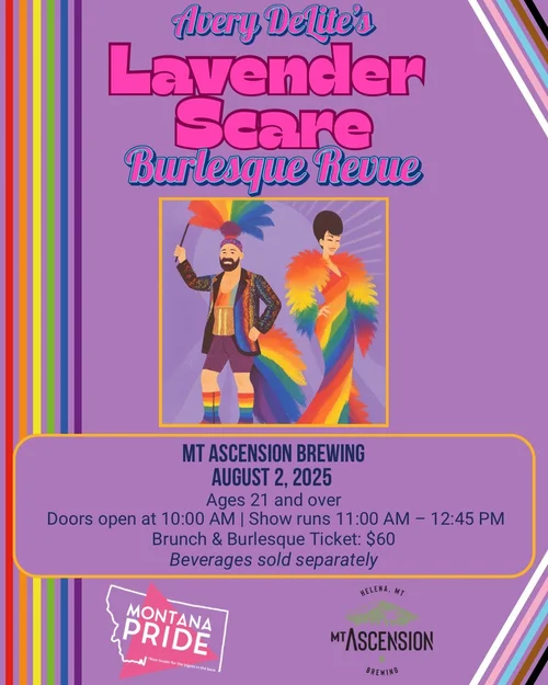 Lavender Scare Burlesque Brunch — Montana Pride