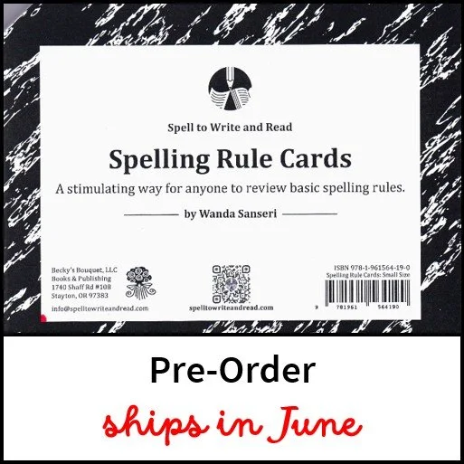 Spell to Write and Read SWR Spelling Curriculum Supplies — Wise Spelling