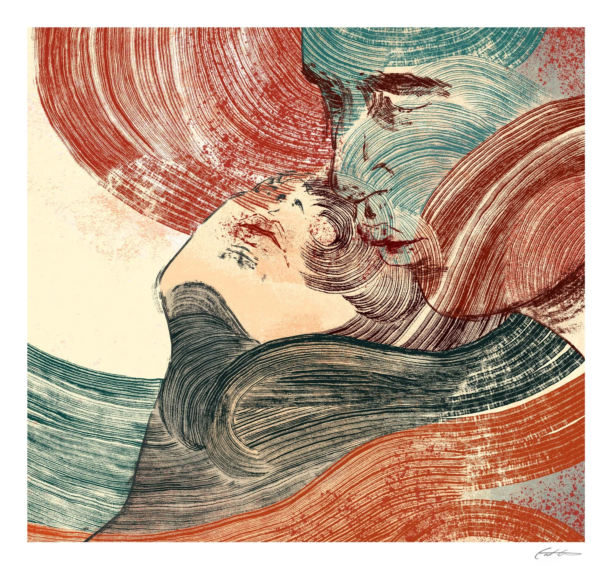 Cat O'Neil illustration print desire — CAT O'NEIL // Illustration