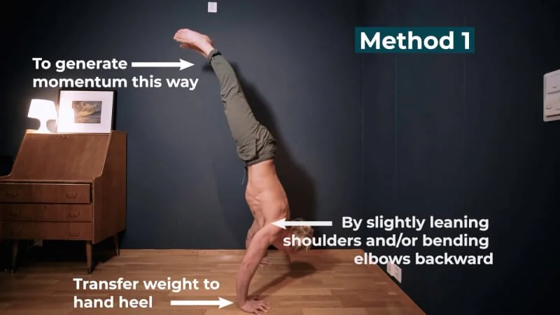 Prevent under balancing (falling backwards) your handstand! — BERG MOVEMENT