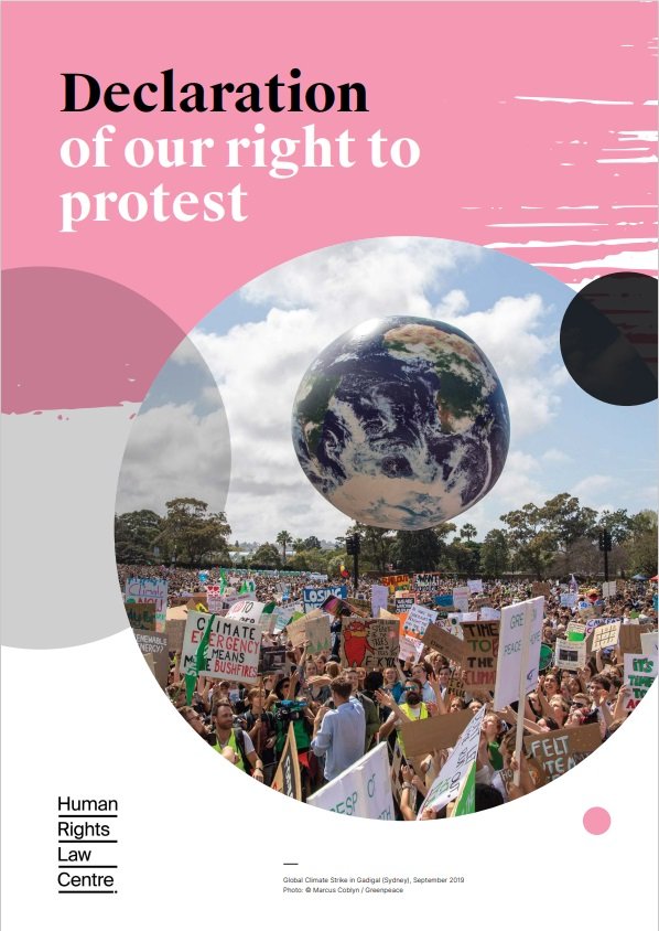Declaration of our Right to Protest — Australian Democracy Network