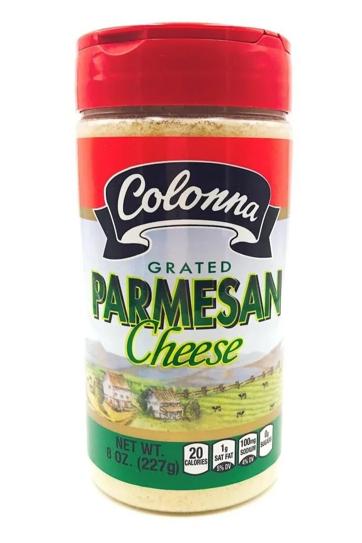 Colonna Brothers - Grated Parm 8 oz. Colonna Brothers - Grated Parm 8 oz.