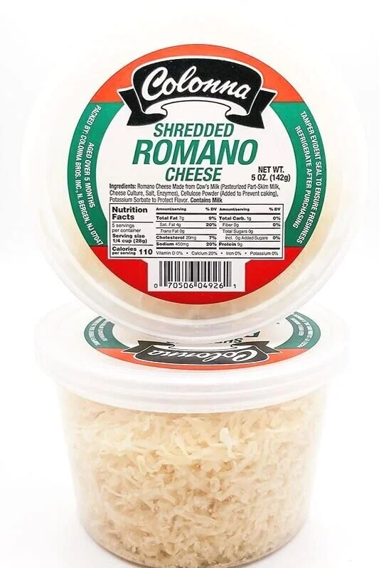 Shredded Romano Cheese