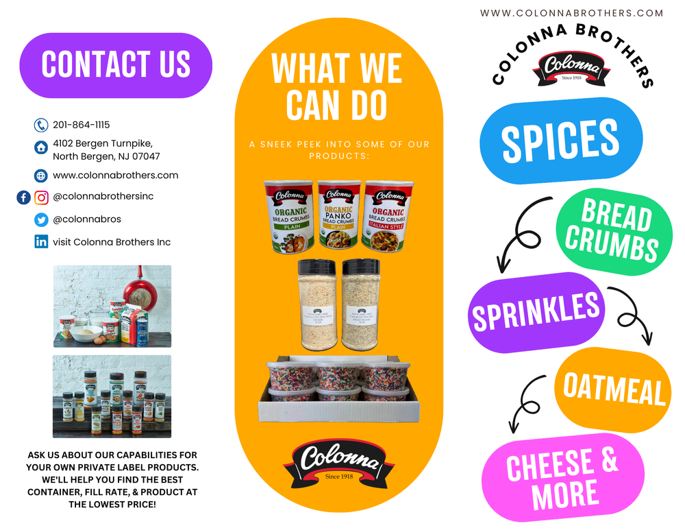 Colonna Brothers - Products