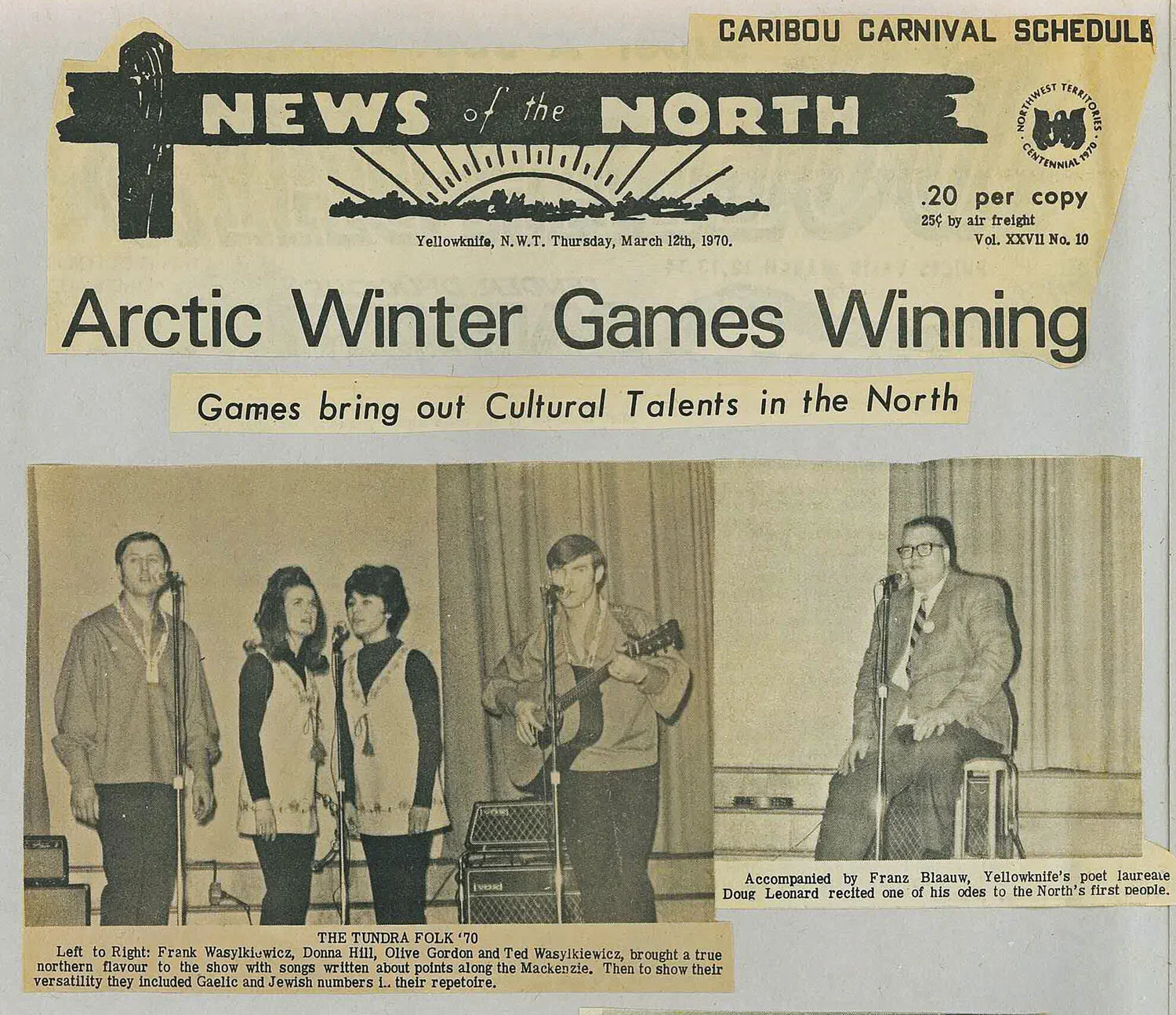 Ted and Lesley Wesley — Musicians of the Midnight Sun