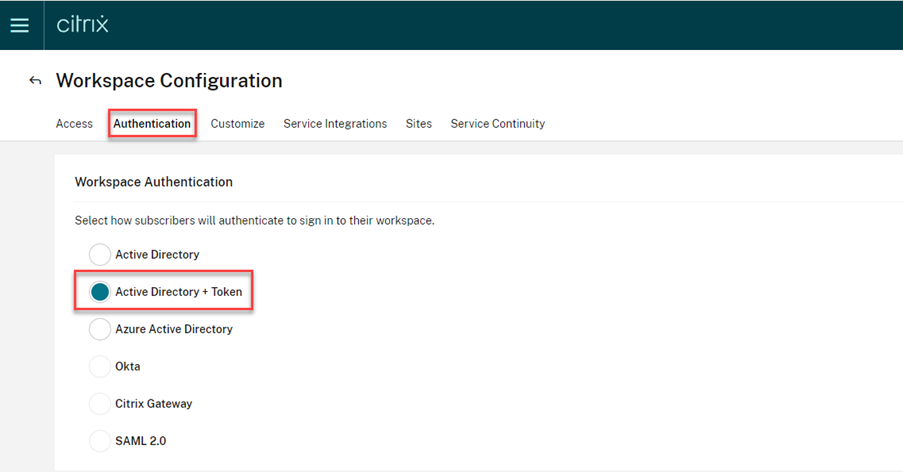 Citrix Authenticator App : Accessing Citrix Cloud using Multi-Factor ...