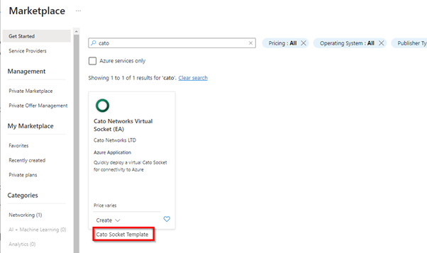 How to depoy a Cato Networks vSocket in Azure — DataSolutions, A Climb ...