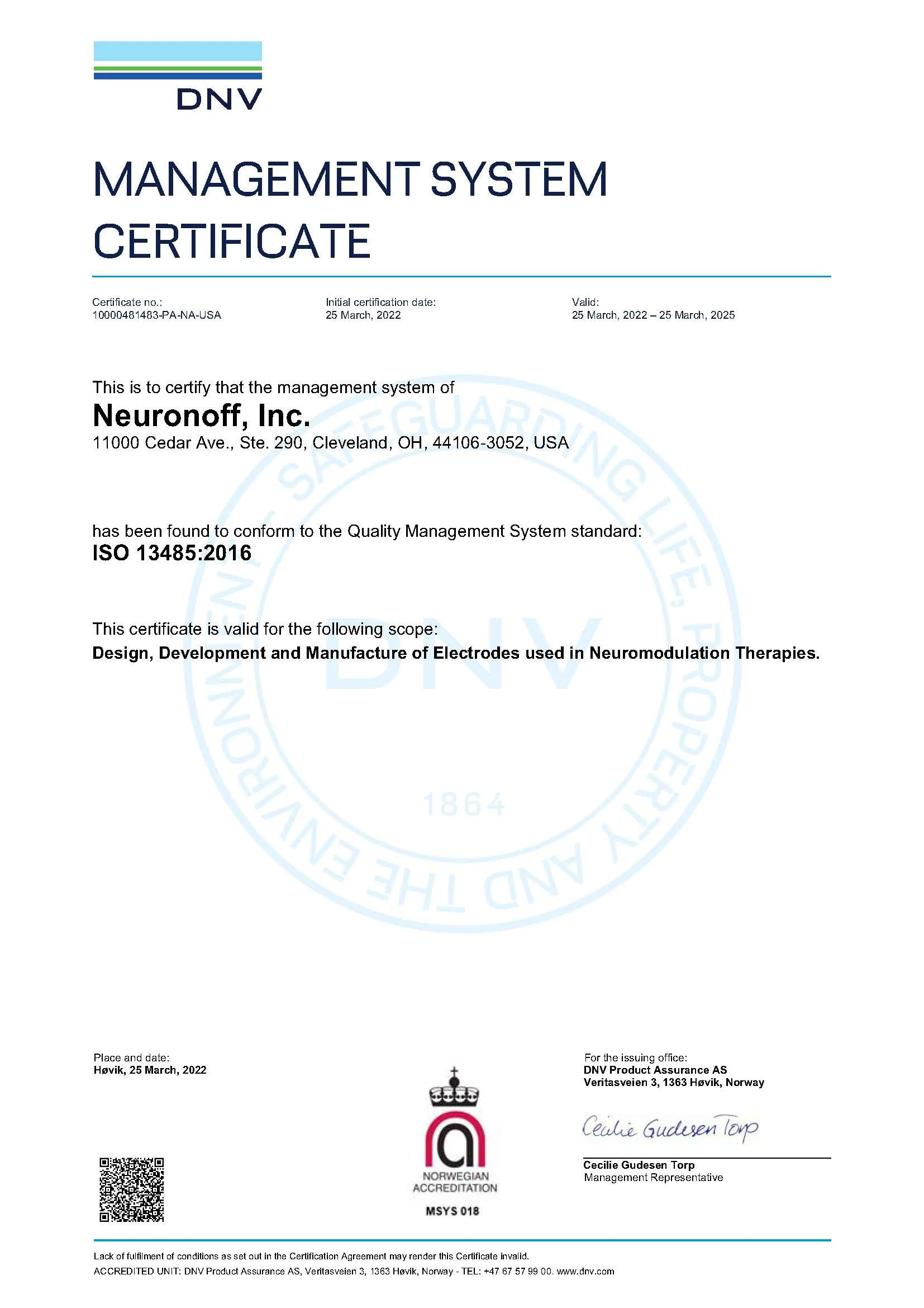 Quality — Relief Simplified | Neuronoff