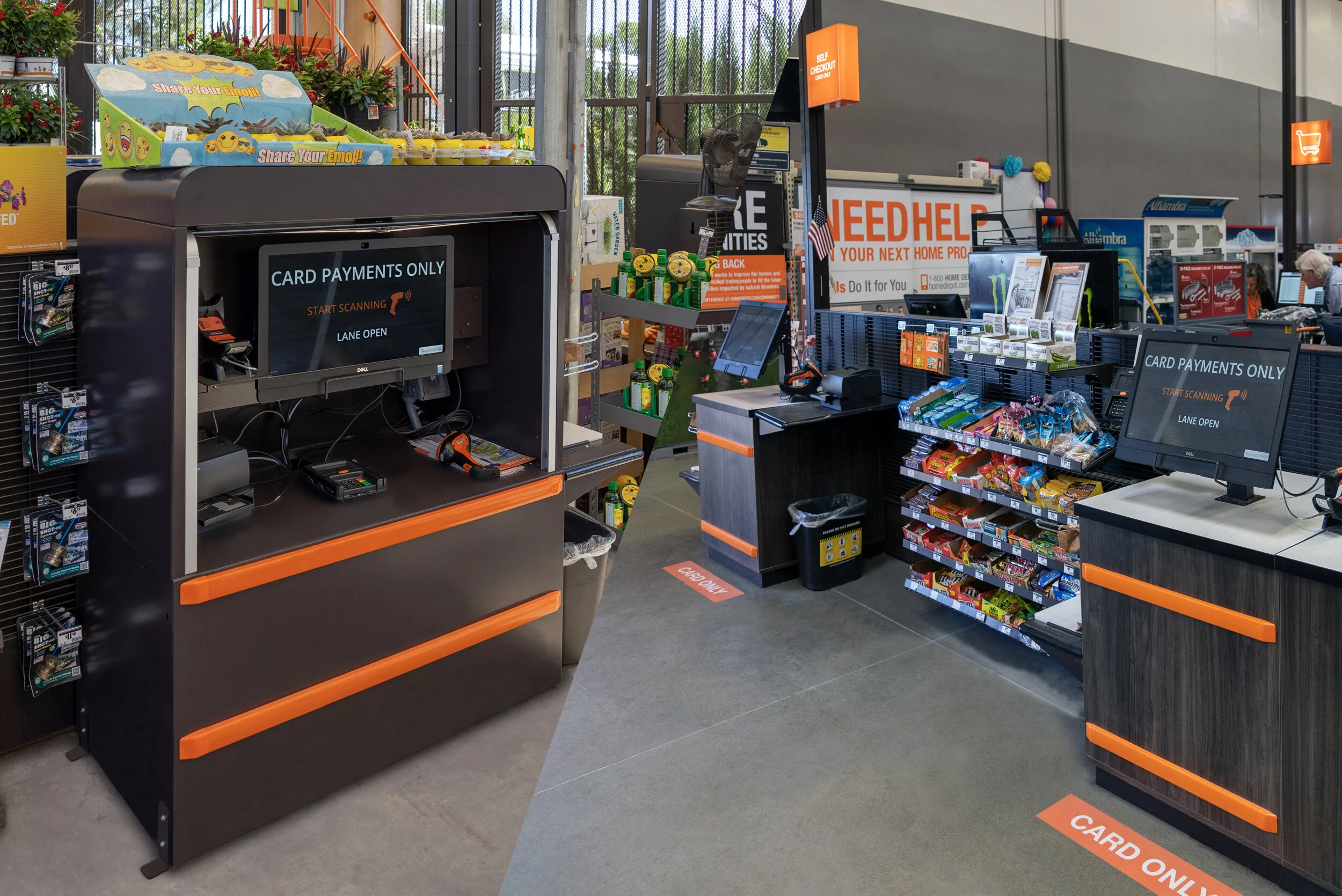 Home Depot Checkout
